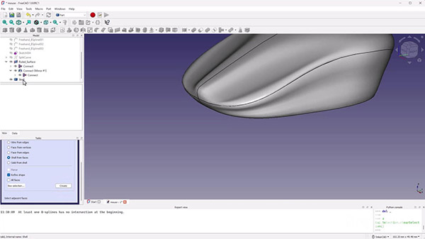 Intro to FreeCAD Part 8: Creating Curved Surfaces